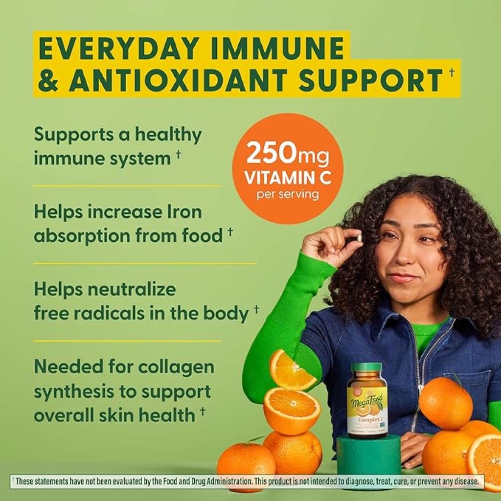 MegaFood Vitamin C Complex |180 Tablets | Egypt Vitamins