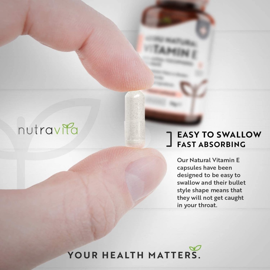 Nutravita Vitamin E 400 IU: Natural Antioxidant Supplement | Egypt Vitamins