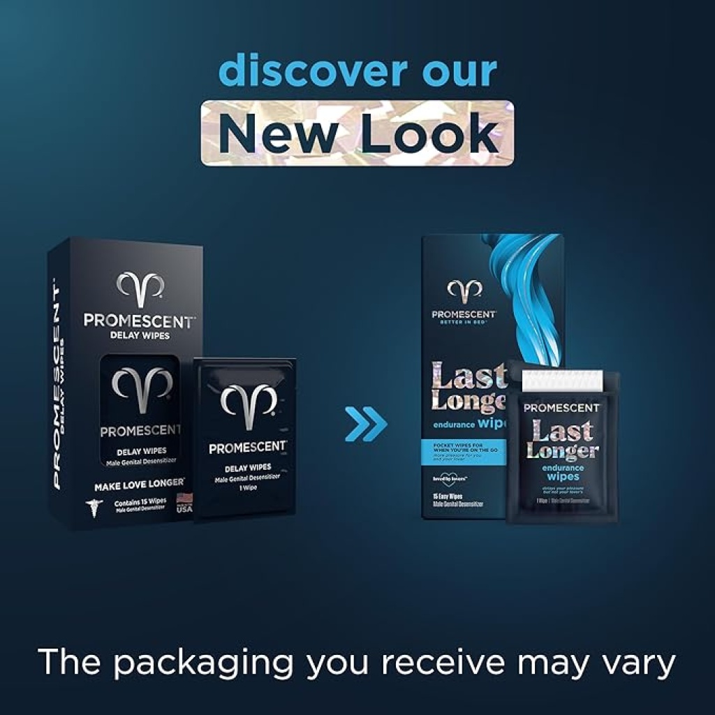 Promescent Delay Wipes | Clinical Strength Formula