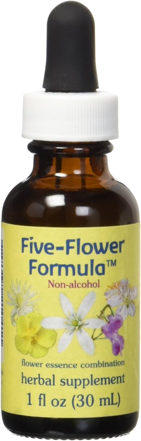 Flower Essence Services Five Flower Formula in Glycerin, 1 Ounce ...