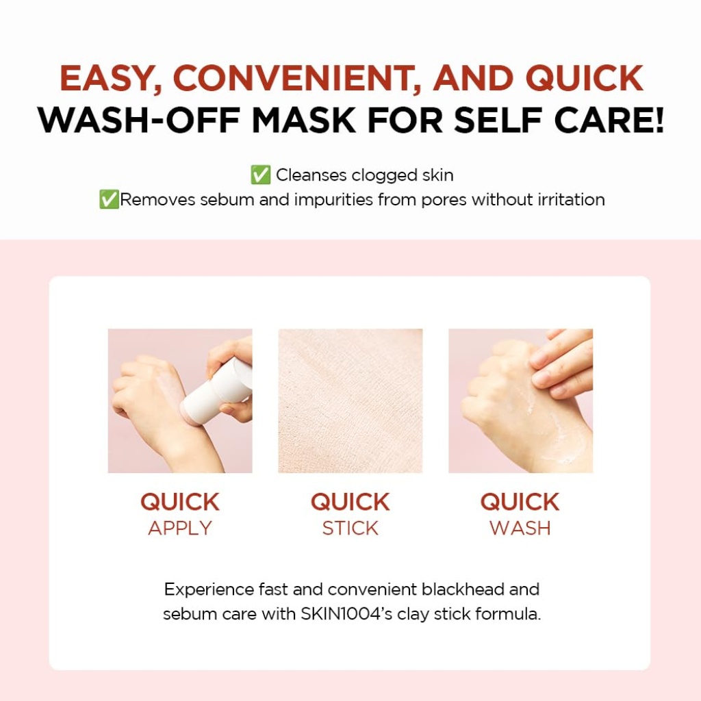 Clay Stick Mask for Pore Care by SKIN1004 Centella