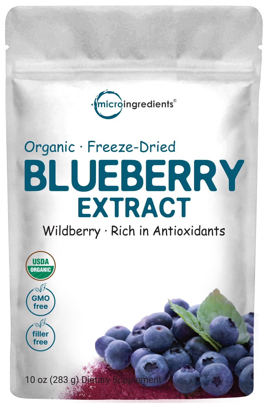 Micro Ingredients, Organic Blueberry Extract Powder, 283 gm | Egypt ...
