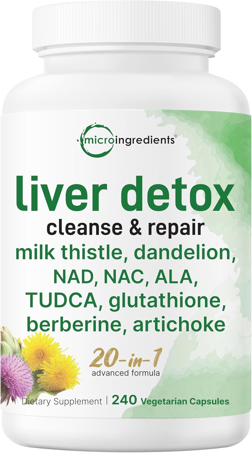Micro Ingredients Liver Support Supplement | 240 caps