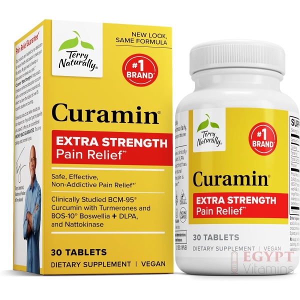 Curamin Extra Strength | Curcumin & Boswellia |30 Tablets